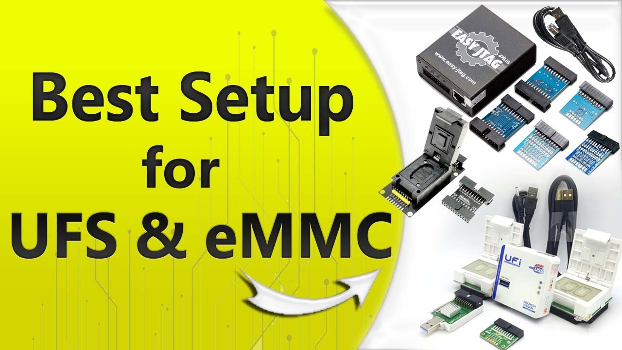 Best Tool Setup for UFS & eMMC Repair | Best Tool for eUfs Programming ...