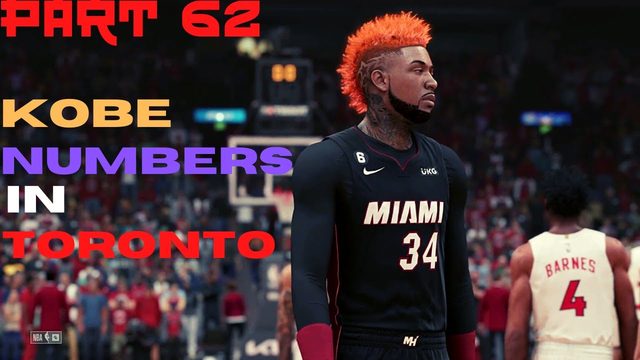 NBA 2K23 My Career PS5 Gameplay Part 62 - Kobe Numbers In Toronto - YouTube