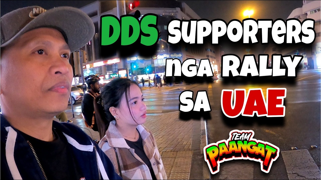 mga supporters ni DDS nag rally sa UAE, murang bilihan ng pwedeng pang ...