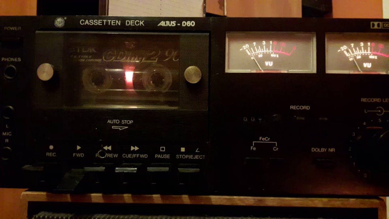 Cassetten Deck Altus - D60 - YouTube