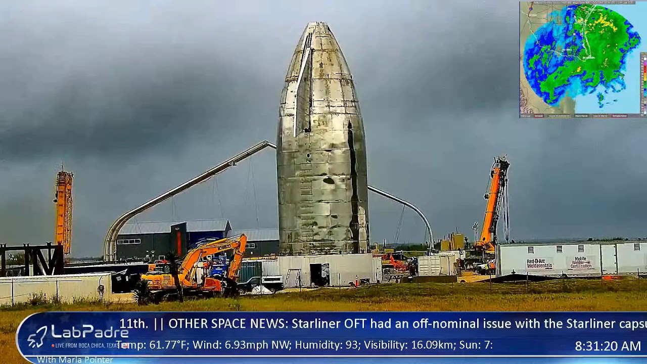 SpaceX Starship assembly 24h timelapse 2019-12-21 - YouTube