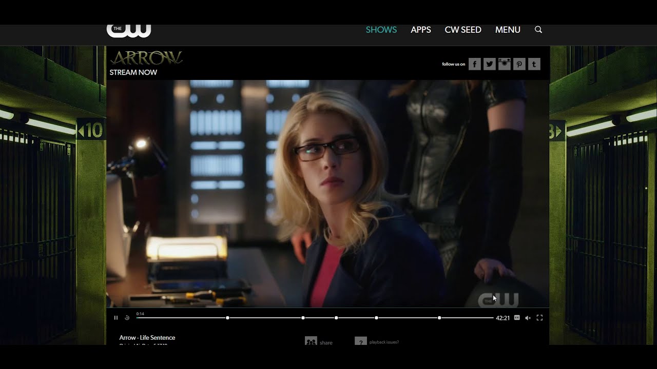 How to Watch Arrow on the CW website from Anywhere - YouTube