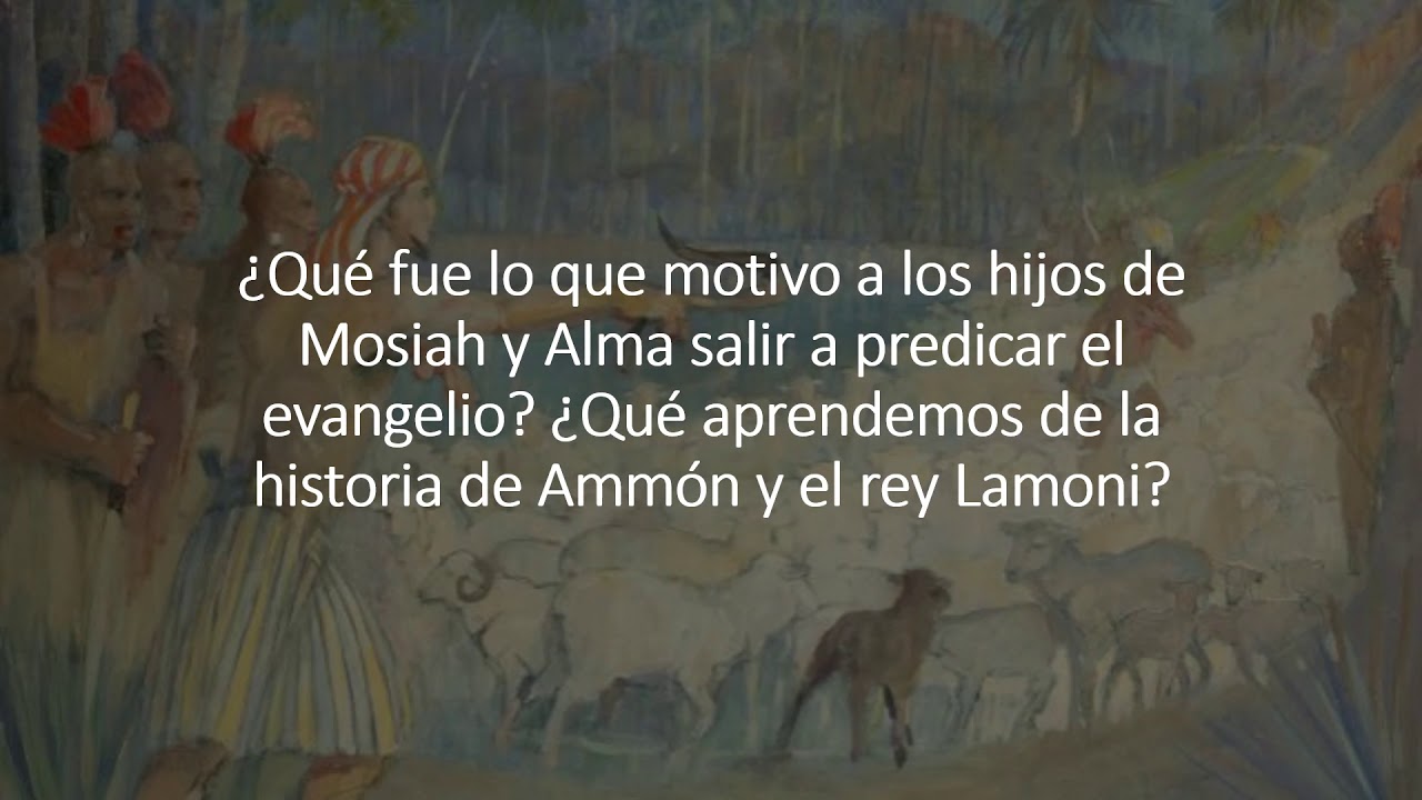 Alma 17-22 "Guia de apoyo: Ven Sigueme" Barrio Alameda - YouTube