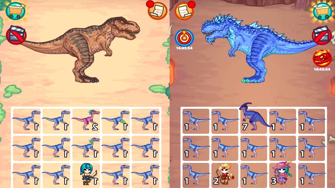 Monster Dinosaur Merge Master - Archery Warrior vs Dragon Monster ...