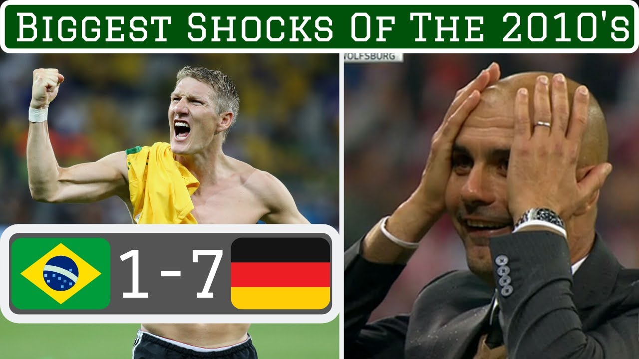 7 Biggest Shocks in Football this Decade - YouTube