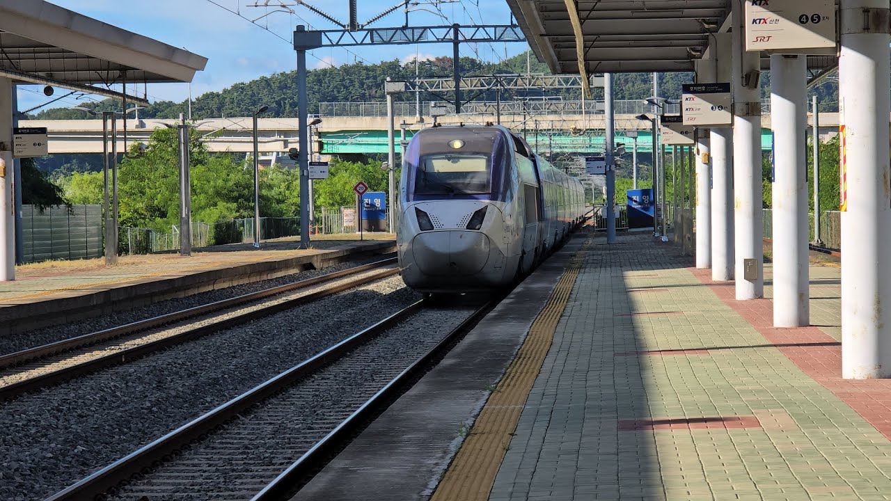 2025년 07월 26일 오후17시13분(19분~7분지연) 서울로가는 KTX산천287열차 진입 ^-^ - YouTube