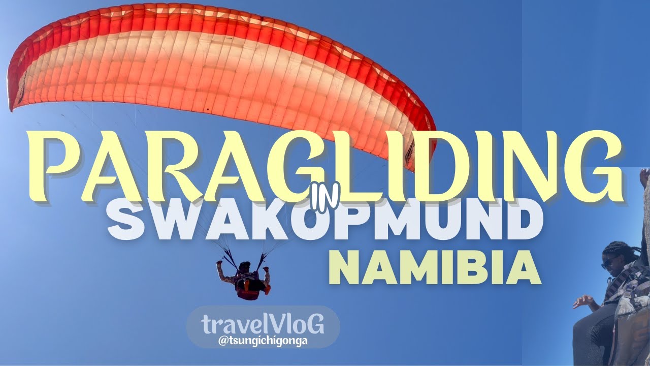 Paragliding in Namibia | Swakopmund Dunes | Holiday Activities - YouTube
