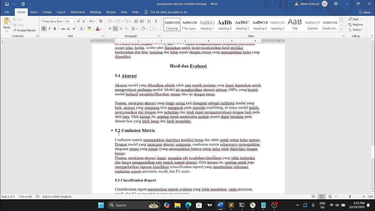Uas Machine Learning Implementasi Logistic Regression Untuk Klasifikasi Spesies Bunga Iris