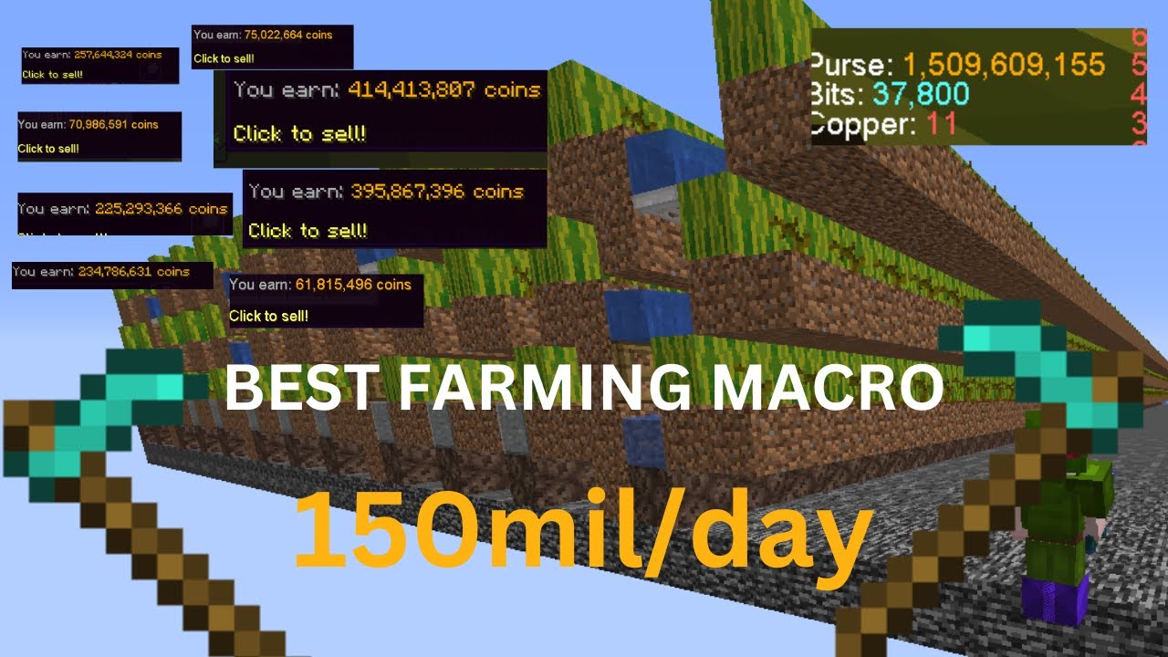 INFERNO CLIENT | BEST FARMING MACRO | HYPIXEL SKYBLOCK - YouTube
