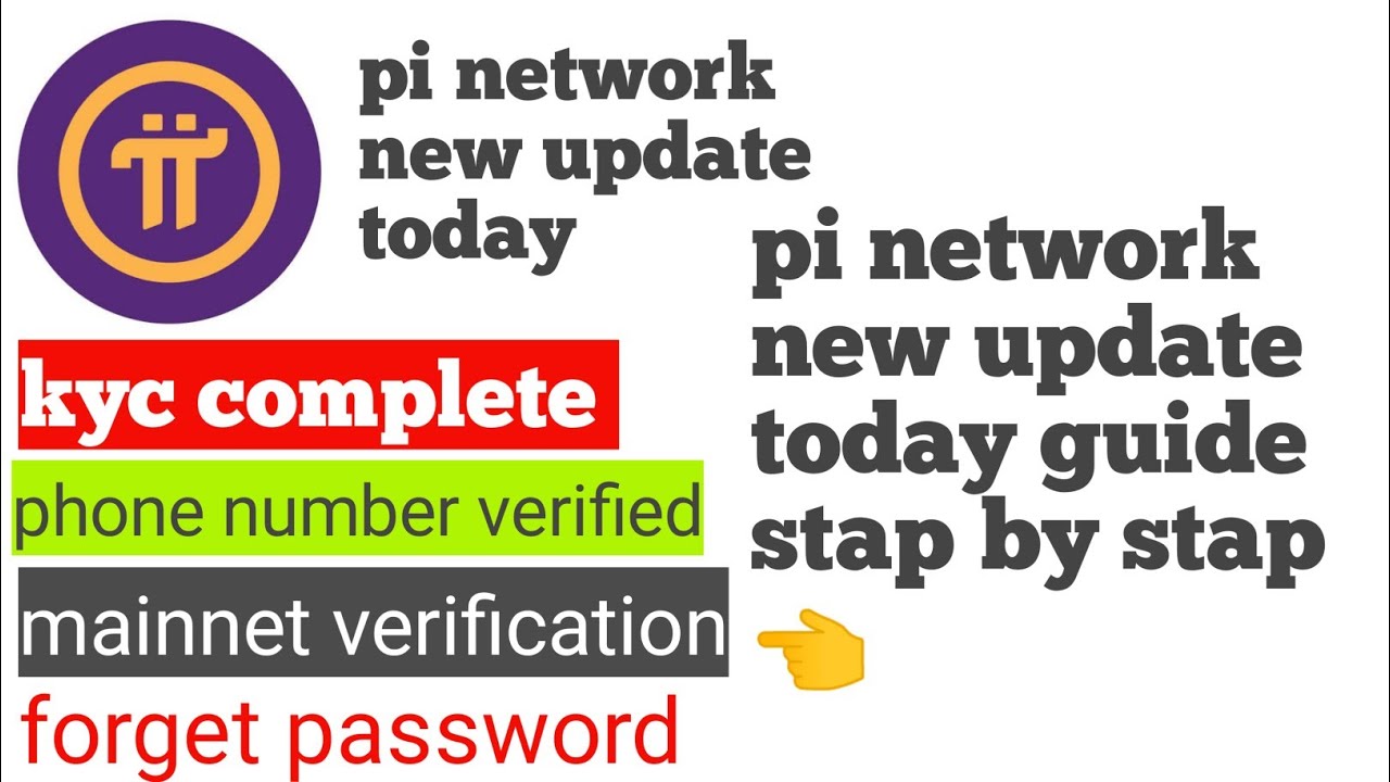 Pi network new update today | pi phone number verification | pi network ...