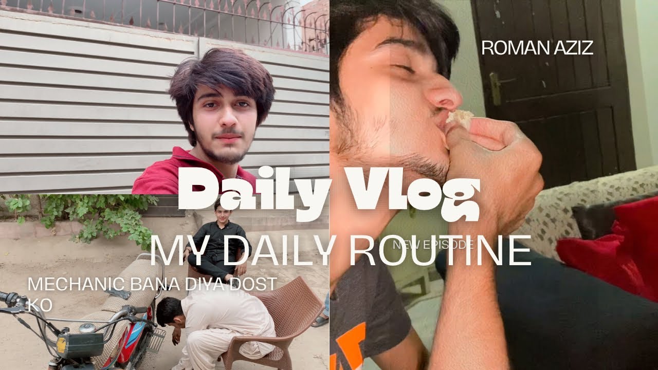 Aj dosto ko Mechanic bana diya😅 ||Roman Aziz|| - YouTube