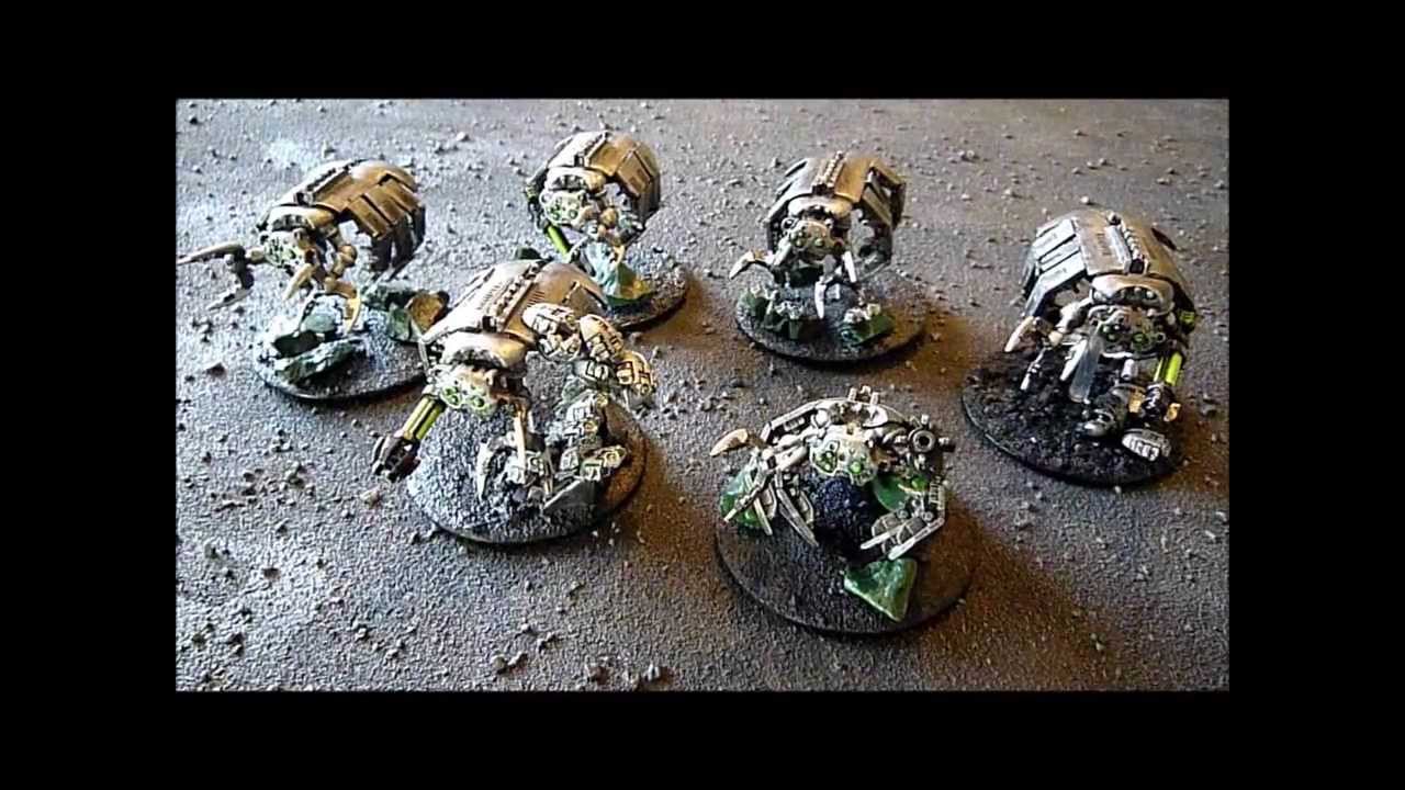 Necrons in 6th Edition - Spyders - YouTube