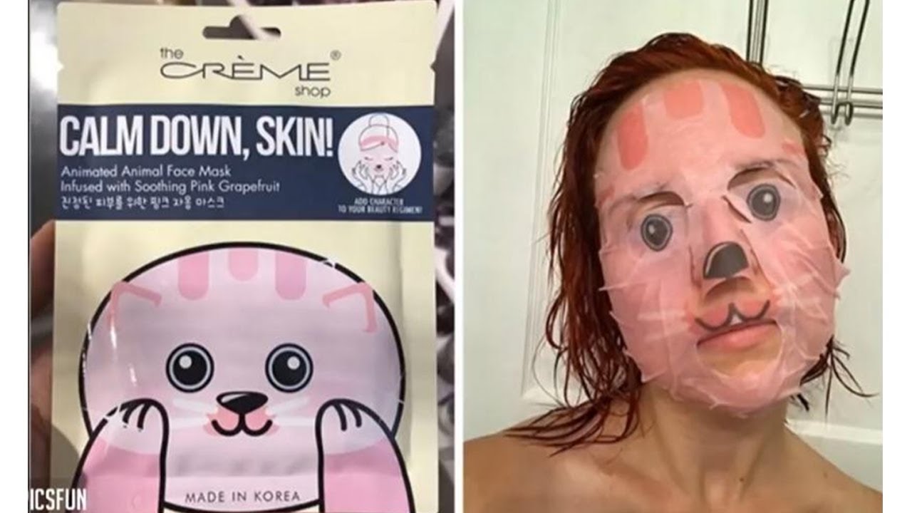 FACE MASK - VERY UNSETTLING!!!! - YouTube