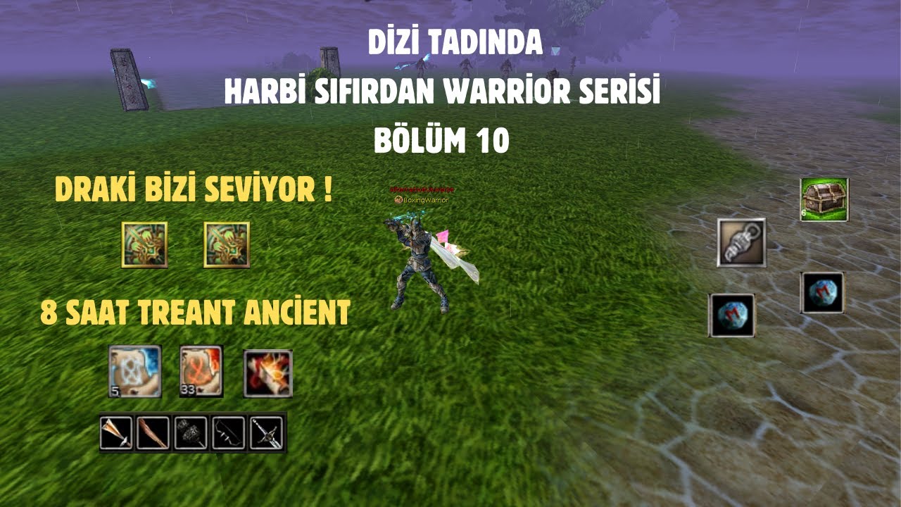 Harbi Sıfırdan Warrior Serisi #10 I 8 SAAT ANCİENT TREANT FARM I ...