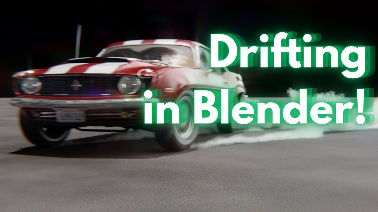 How to create car drift animations in Blender with the Auto Car Driver ...