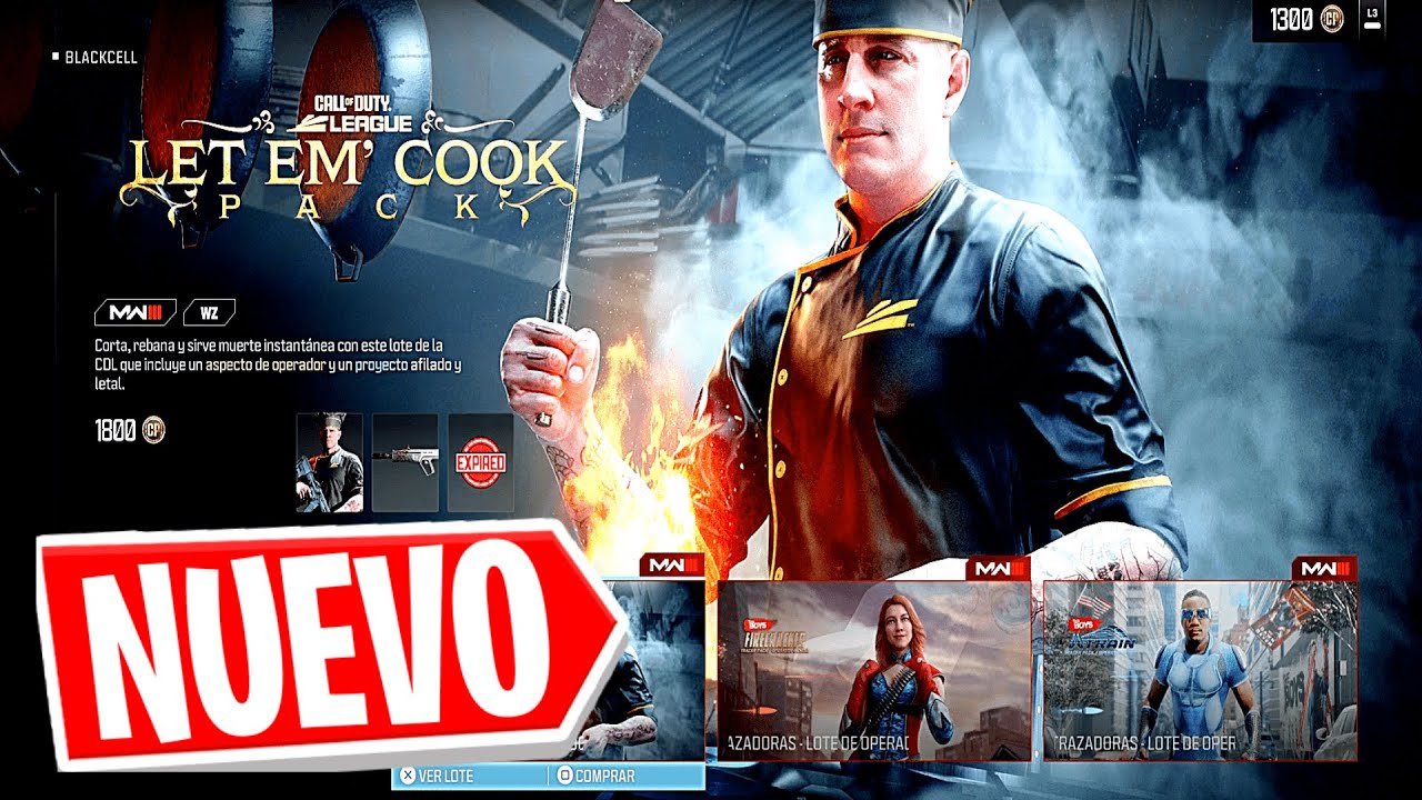 *PAQUETE DE LA CDL QUE SE COCINEN* NUEVO LOTE *LET EM' COOK PACK ...