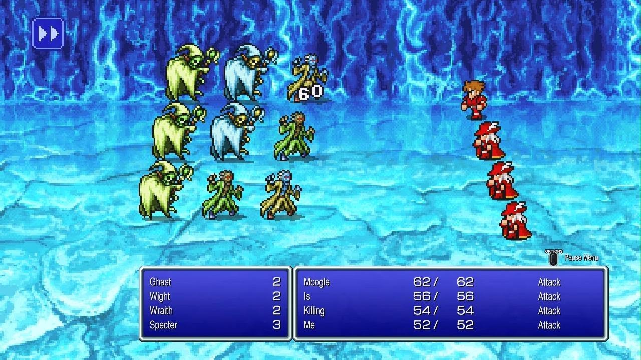 FINAL FANTASY (Lowest Level) - Ice Cavern Ambush (Level 2 Party) - YouTube