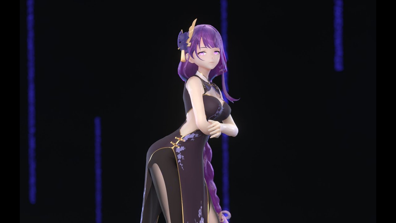【Genshin Impact MMD／4K／60FPS】Raiden Ei【Excuse Me】 - YouTube