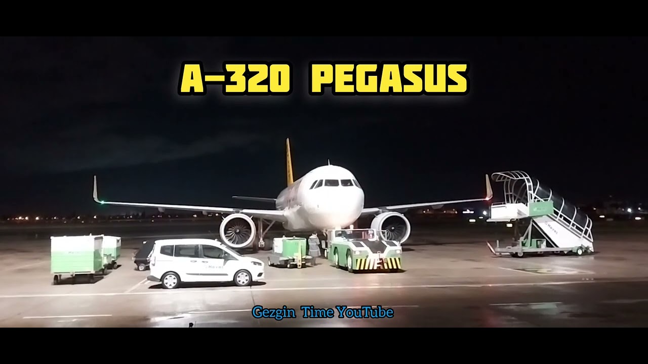 AİRBUS A320 PEGASUS APRON - YouTube