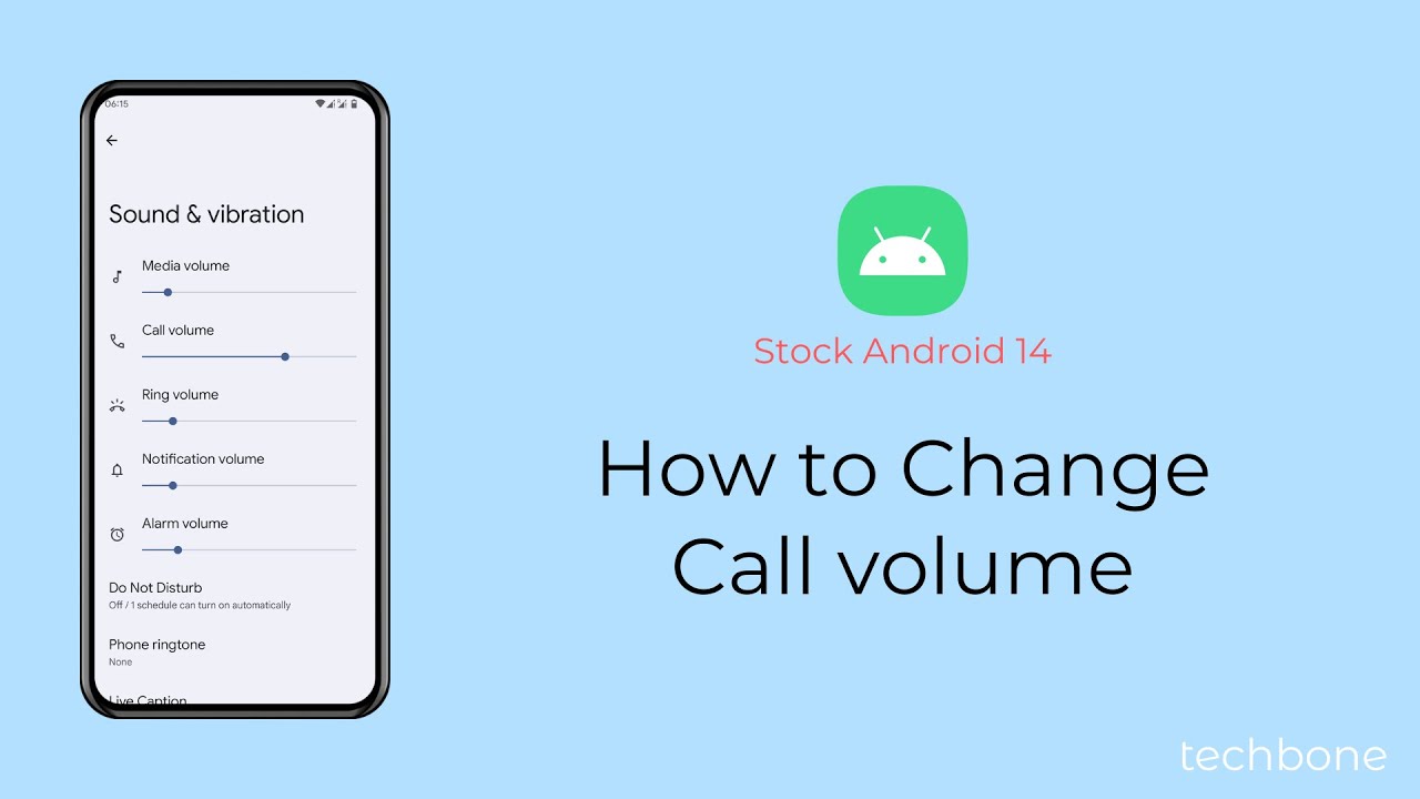 How to Change Call volume [Android 14] - YouTube