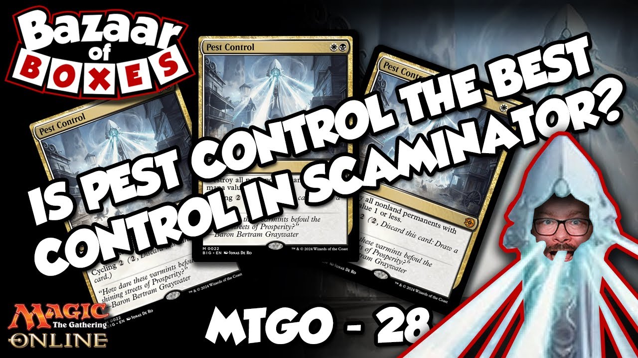 Is Pest Control the best control in Scaminator? - MTGO 28 [MTG Legacy ...