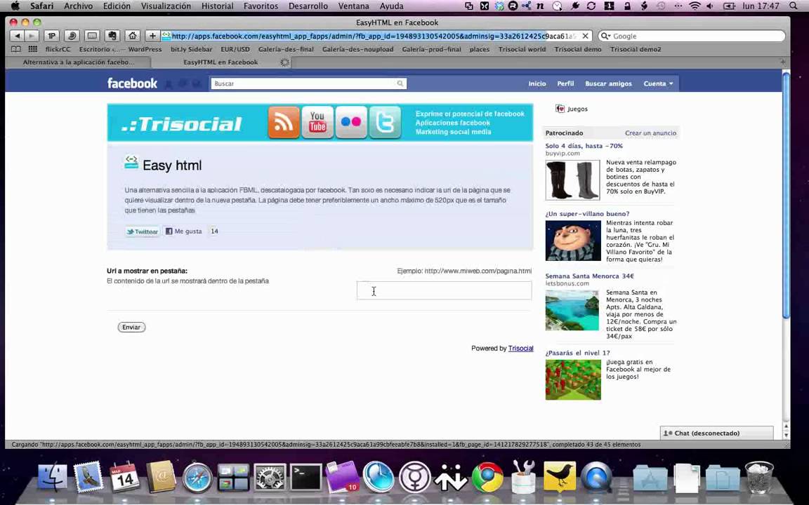 EasyHTML: alternativa al static FBML - YouTube