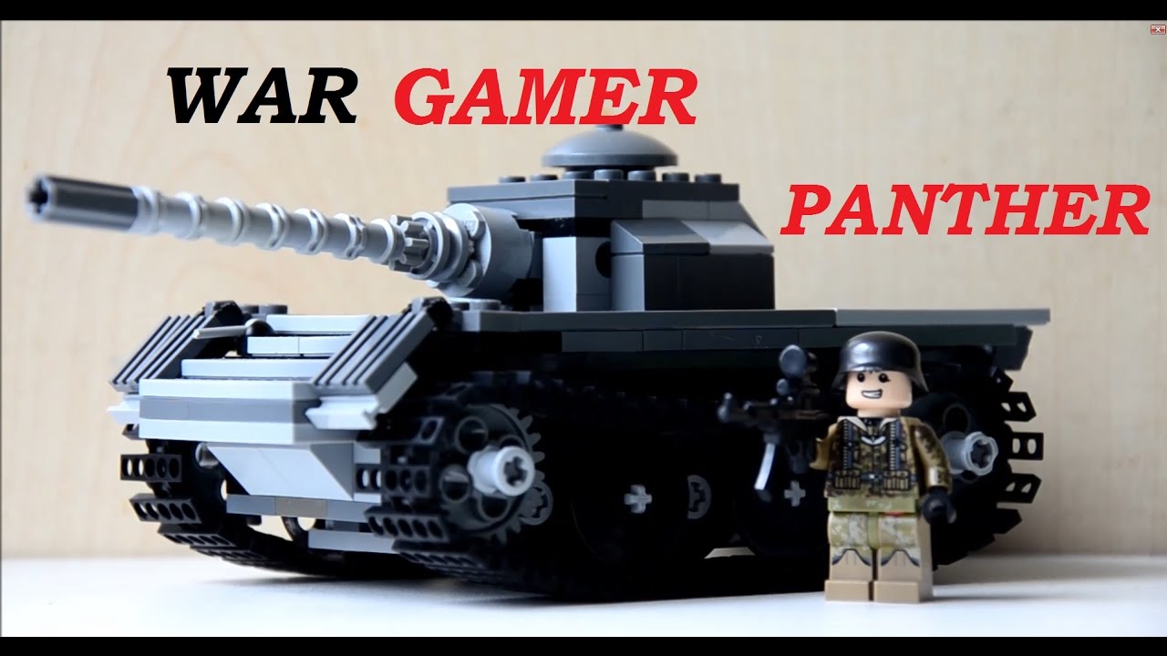 LEGO WW2 Custom Review: PANTHER Tank - YouTube