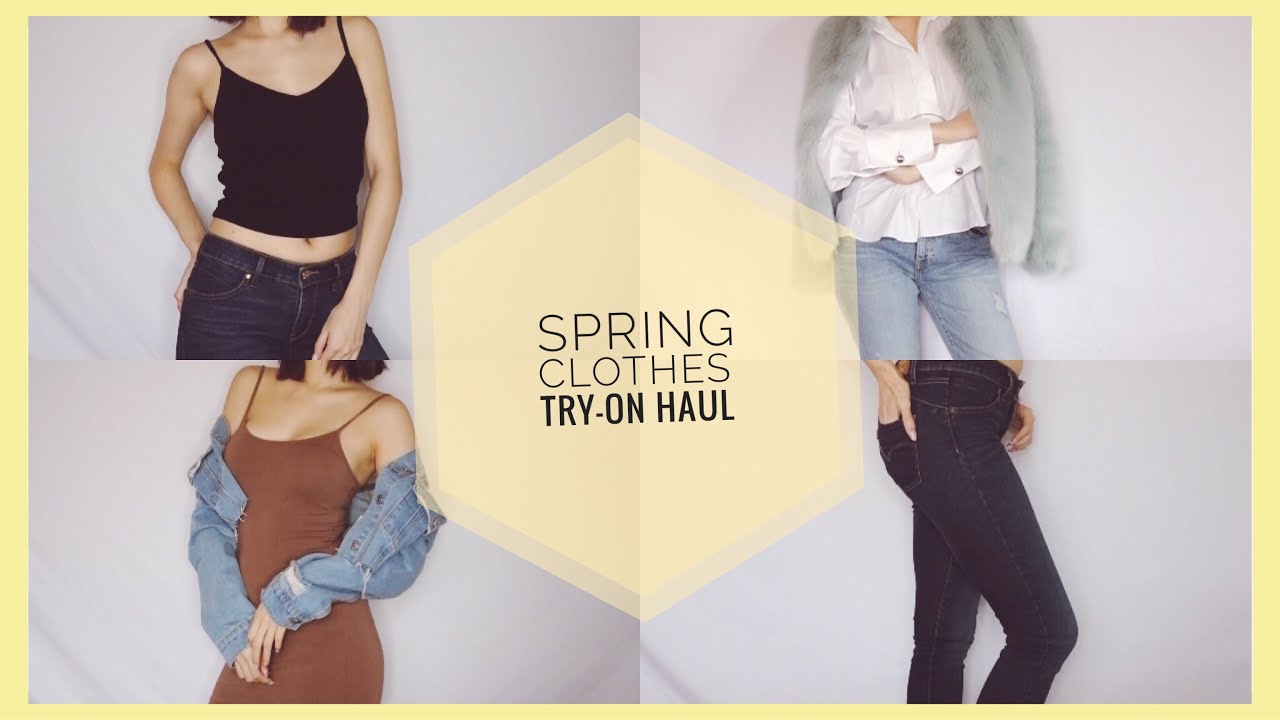 Spring Clothes Try-On Haul l 2018春裝試穿分享 - YouTube