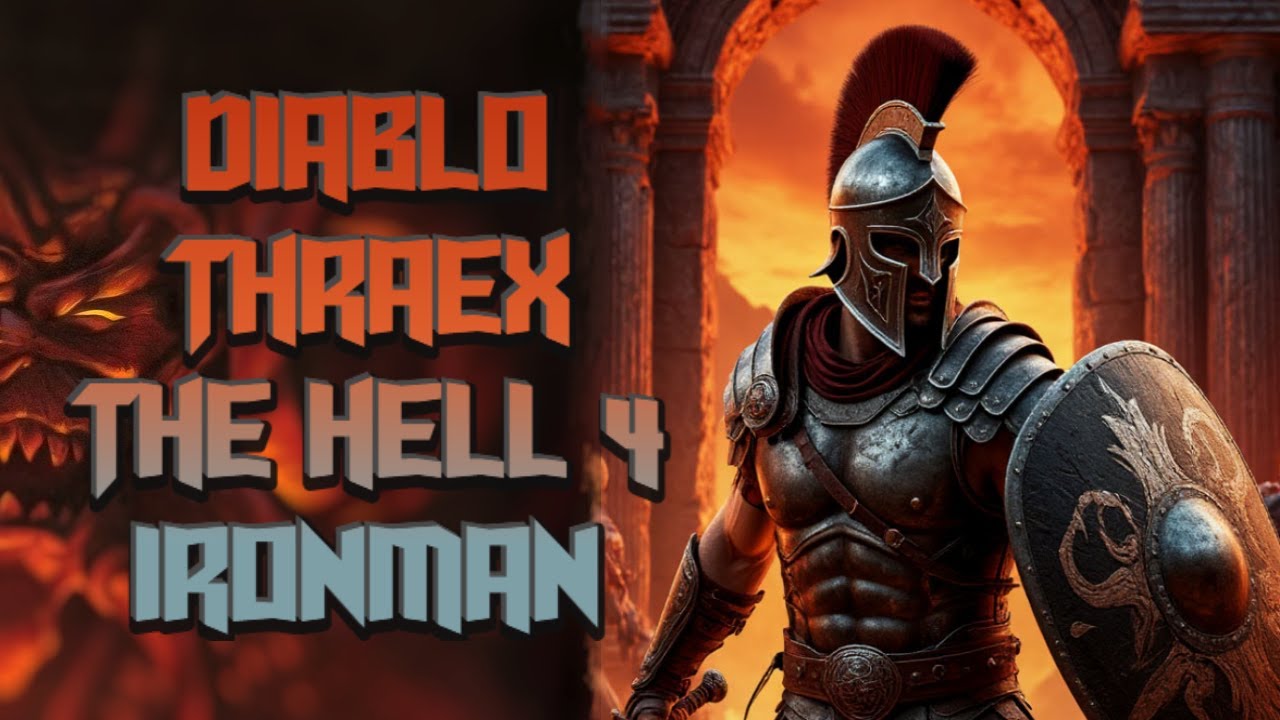Diablo THE HELL 4 [pre-alpha] ☩ Фракиец хардкор айронмэн - YouTube
