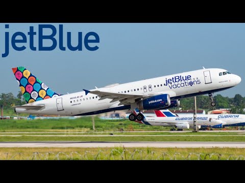 JetBlue (Vacations livery) Airbus A320 - YouTube