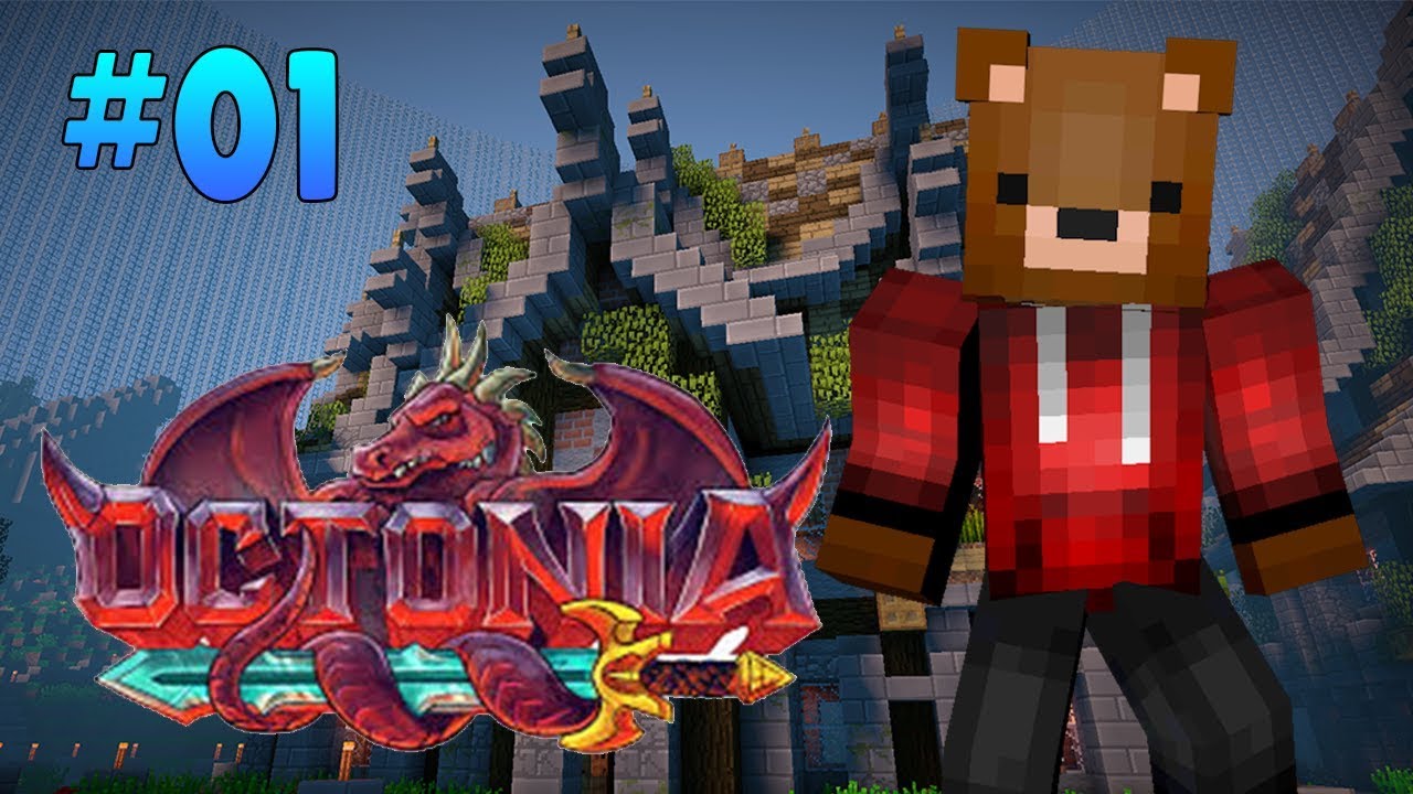 Let's play sur Octonia #1 Présentation de ma base - YouTube