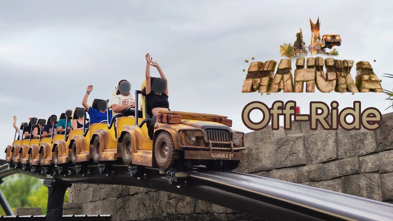 🎢 | MAHUKA | Walibi Rhône-Alpes 🇨🇵 | OFF RIDE / Soft-Opening / - YouTube