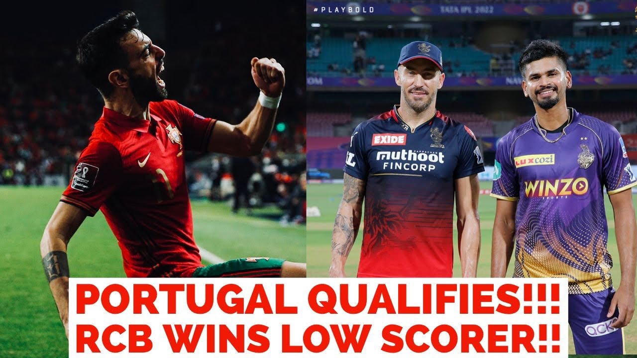 Ronaldo is going to World cup!!! RCB wins thriller!! #rcb #football # ...