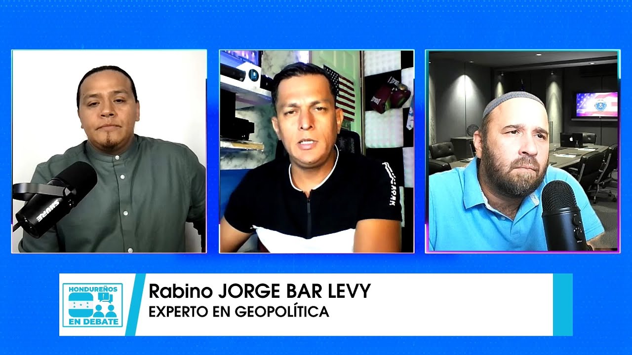Rabino Jorge Bar Levy en Hondureños en Debate 9 de Junio 2024 - YouTube