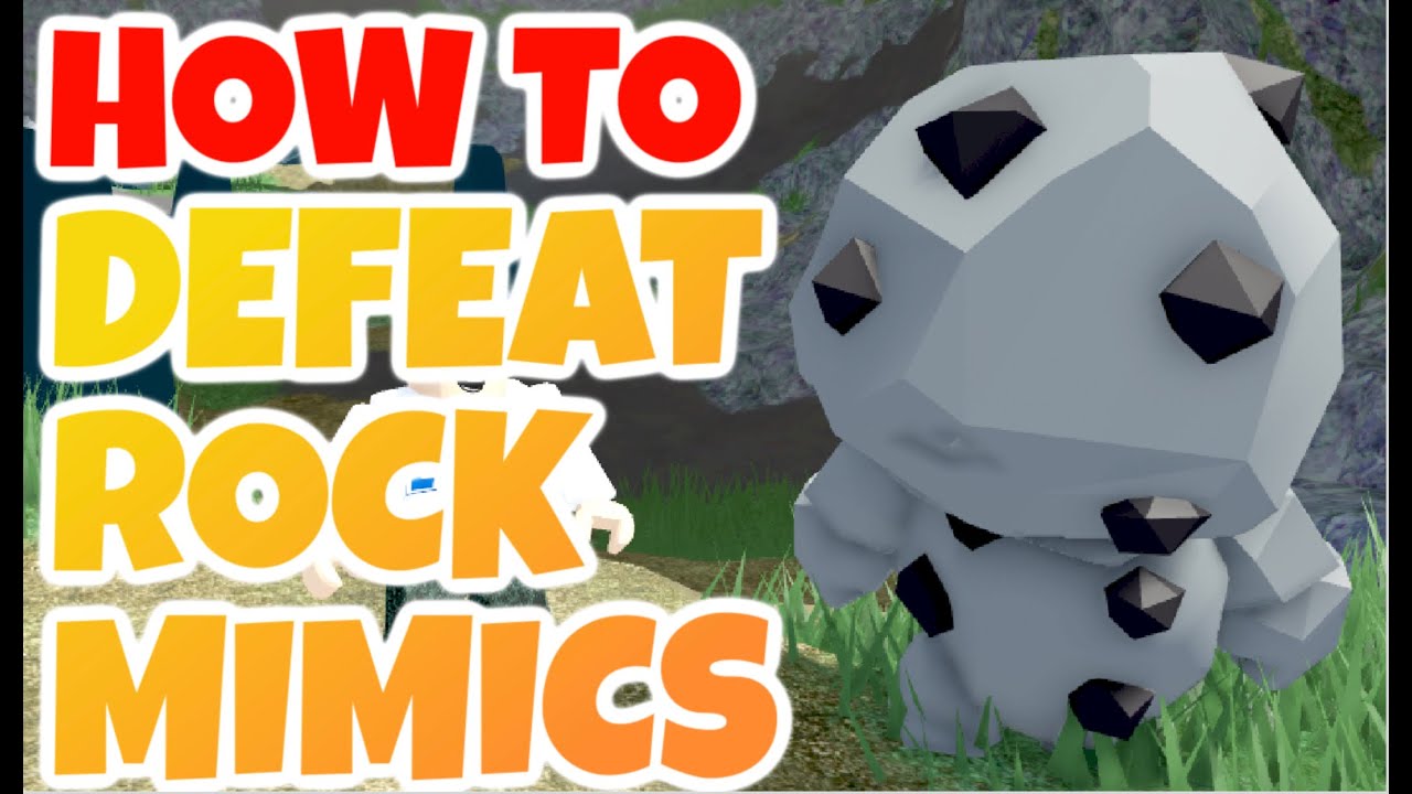 HOW TO FIND AND BEAT ROCK MIMICS IN ROBLOX ISLANDS UPDATE - YouTube