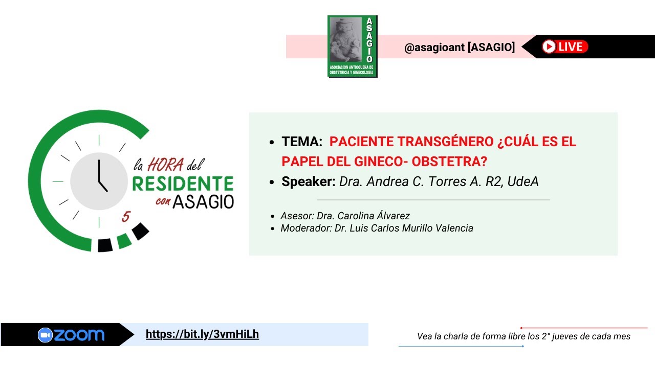 PACIENTE TRANSGÉNERO ¿CUÁL ES EL PAPEL DEL GINECO-OBSTETRA? - YouTube