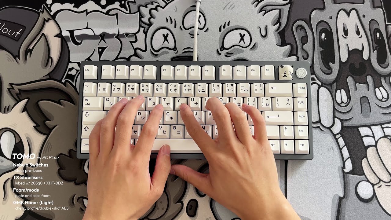 TGR BOARD?!? - Monokei x TGR Tomo with Nebula Switches Typing Sounds ...