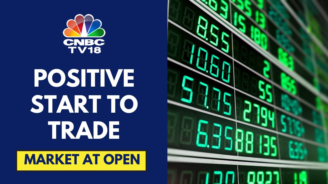 Stock Market Opens In The Green. Nifty Just Around 22,000 | CNBC TV18 ...