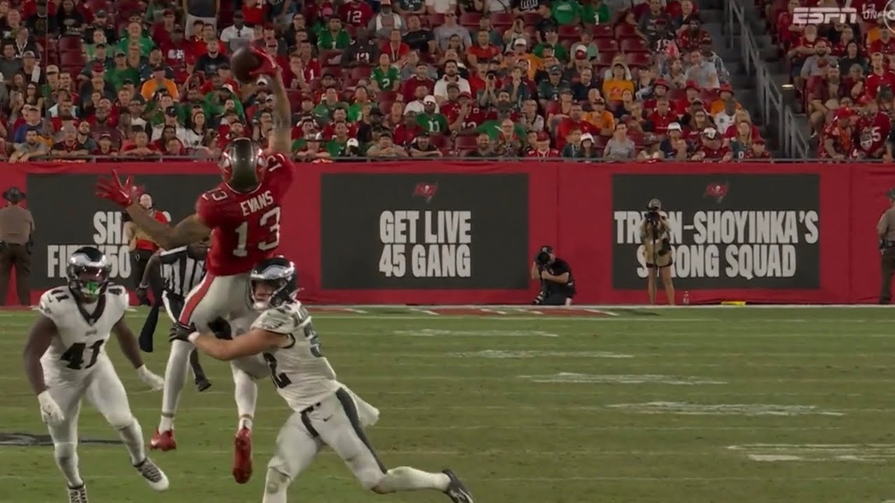 Mike Evans Makes Amazing One Handed Catch Vs Eagles | NFL 2023 - YouTube