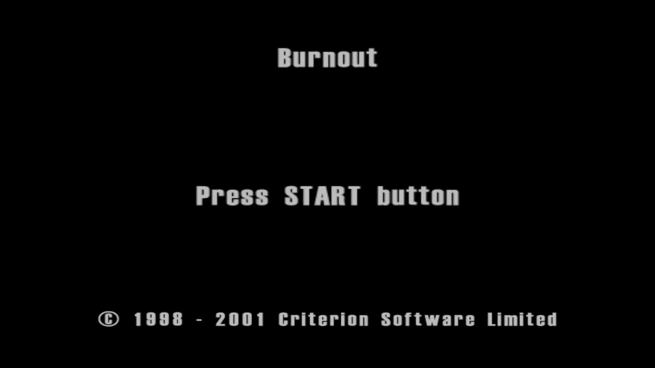 Burnout (PS2 Beta Build v0.40) - Intro - YouTube