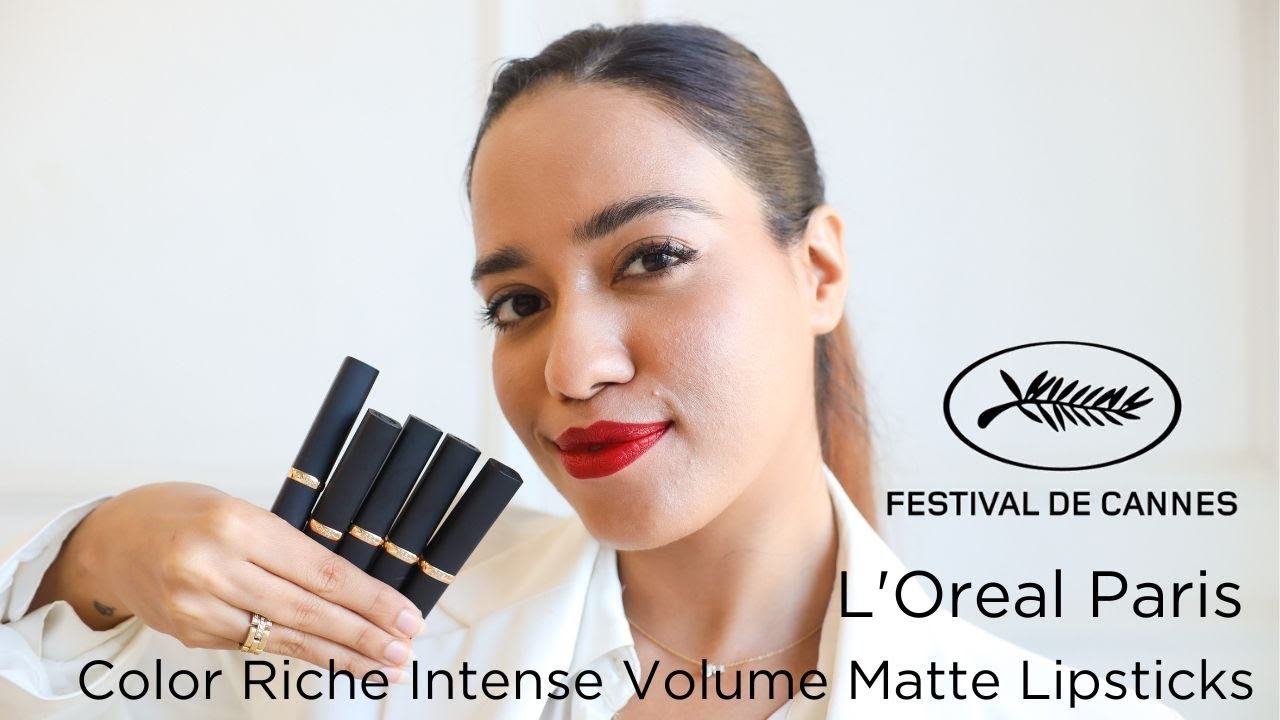 Newest Launch Color Riche Intense Volume Matte Lipsticks | L'Oreal ...