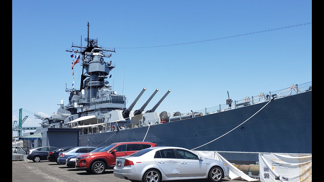 USS IOWA Tours 2021 - YouTube
