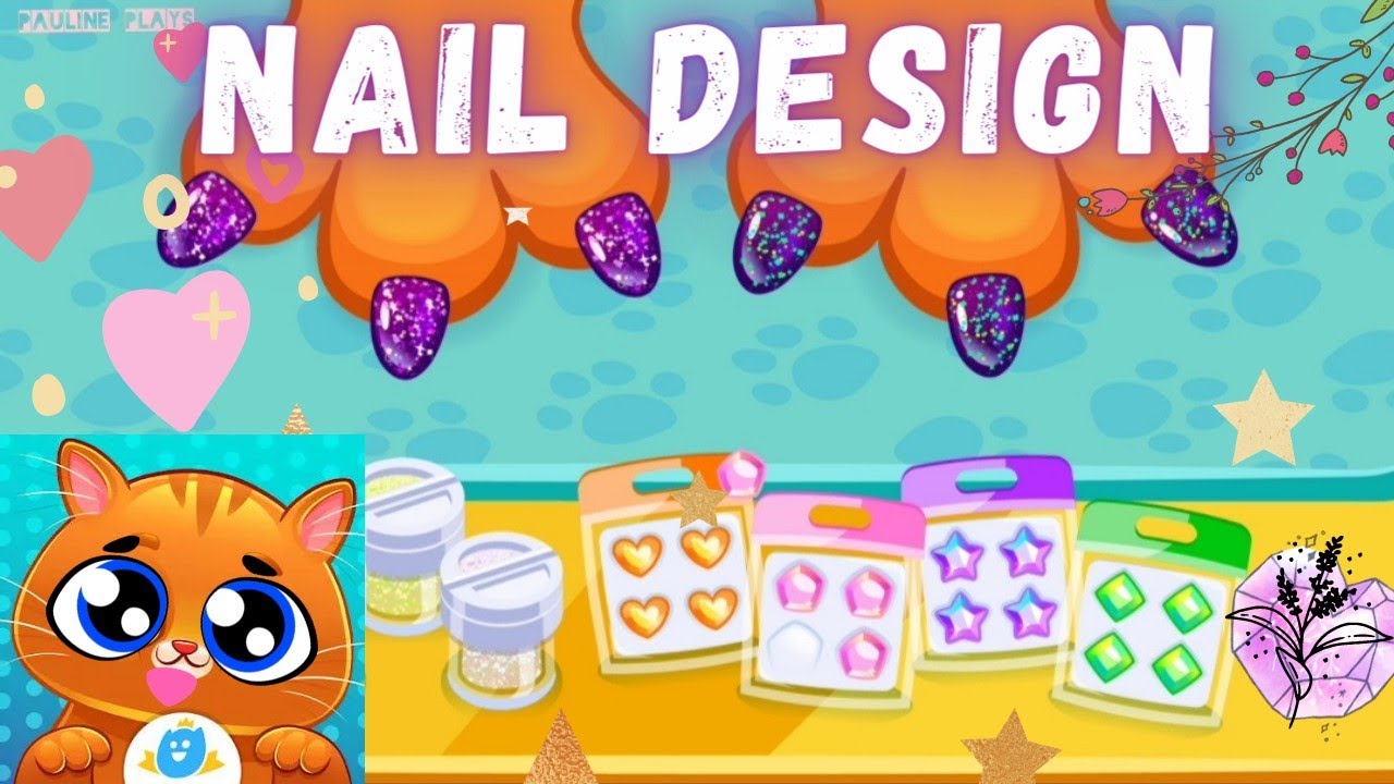 Bubbu – My Virtual Pet Cat gameplay | Nail Design, Play Fun Pet Care # ...