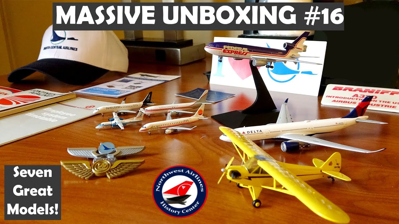 MASSIVE UNBOXING #16: MSP Airline Collectibles Show Haul! (Gemini Jets ...