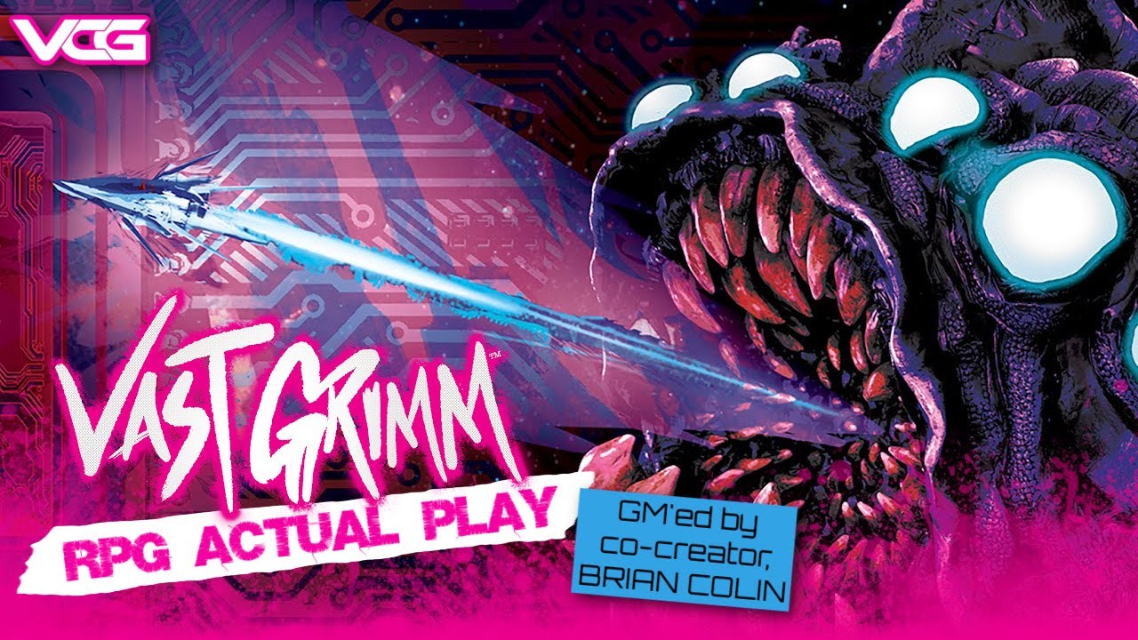 Vast Grimm | RPG Actual Play with co-designer, Brian Colin | Victory Condition Gaming - YouTube