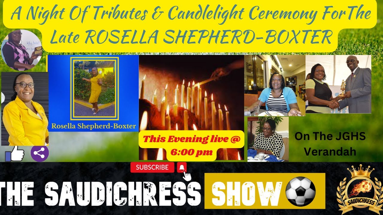 A Night Of Tributes & Candlelight Ceremony For The Late ROSELLA ...