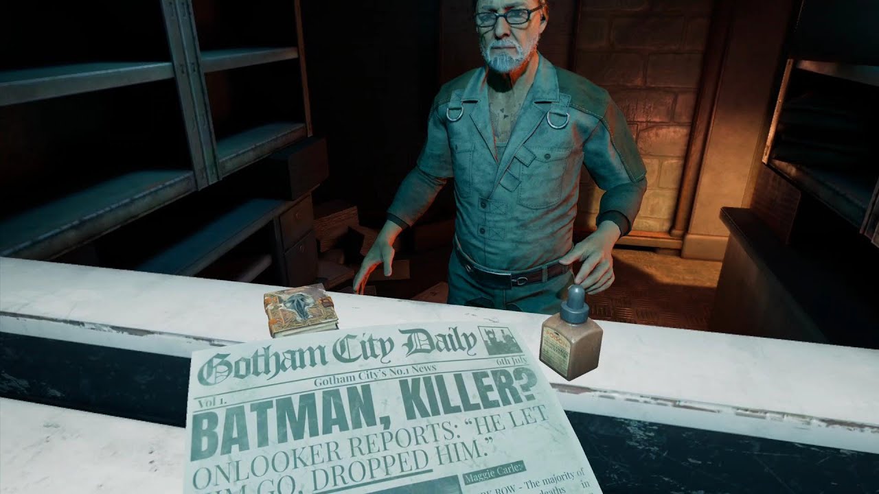 Batman - Arkham Shadow. Part 5.(BLACKGATE PRISON?? FALCONE??) - YouTube