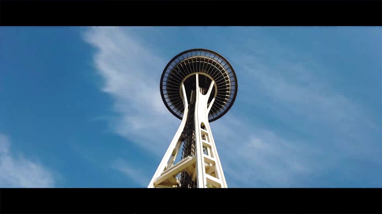 Onewheel Ride Along - Seattle Center, Space Needle, MoPoP [4K] - YouTube