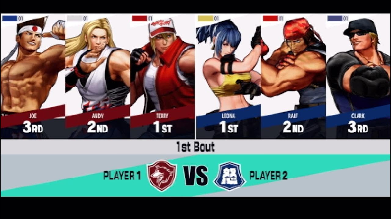 Team Ikari Character Intros - KoF 15 - YouTube