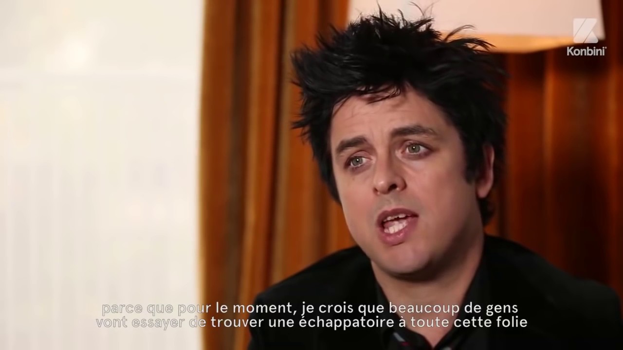 Billie Joe from Green Day talks about Donald Trump Win - YouTube